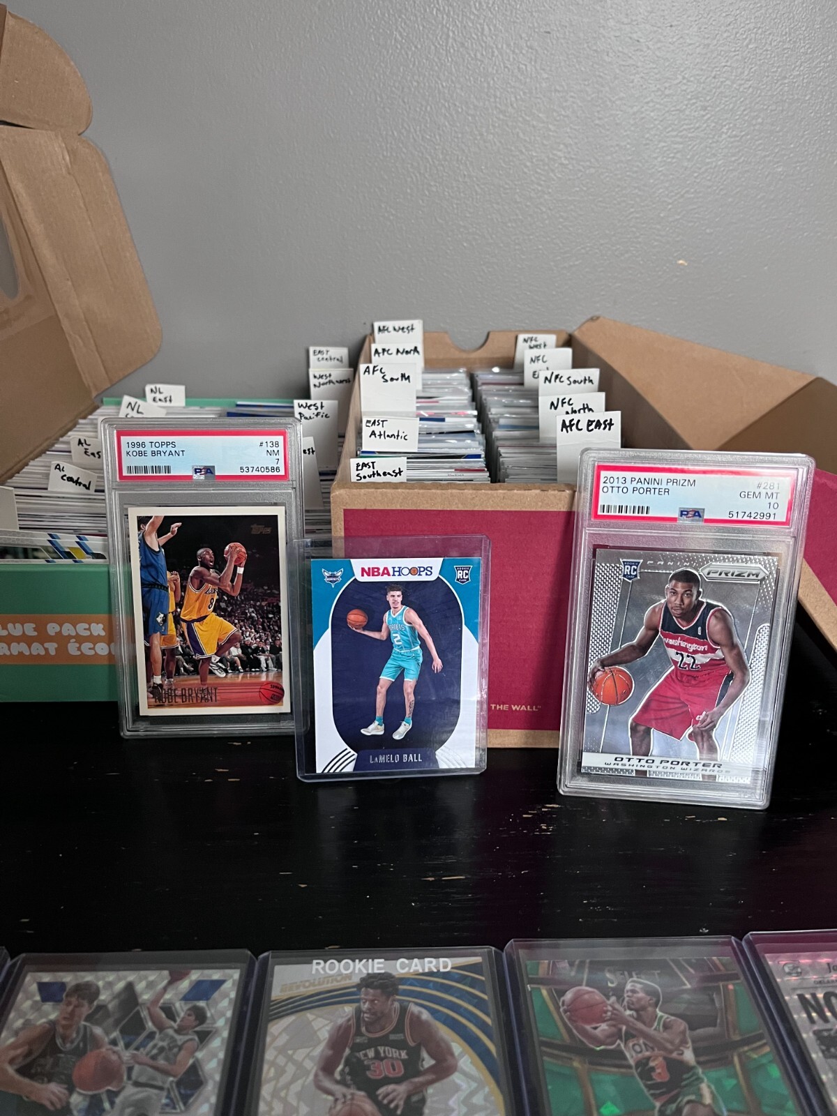 Huge sports card collection! NFL, MLB, NBA & NHL All modern cards | eBay