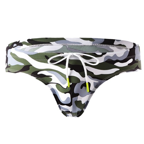 Men's Sexy Underwear Swim Trunks Briefs Swimming Swimwear Boxers Padded ...