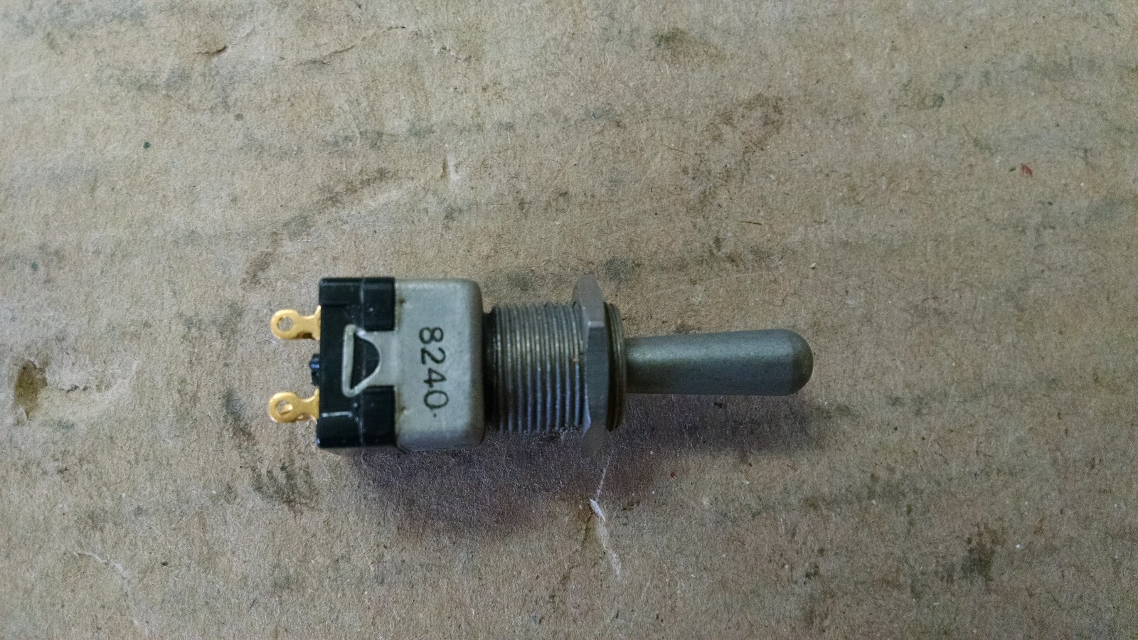 1 EA NOS DPST TOGGLE SWITCH FOR VARIOUS APPLICATIONS P/N: MS90311-281 ...