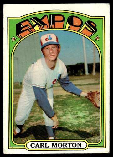 1972 Topps Carl Morton #134 Montreal Expos Baseball Card | eBay