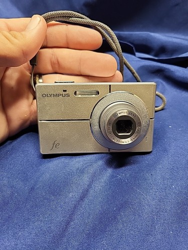 Olympus FE-3000 10.0MP Digital Camera w/ Battery NO Charger Screen ...