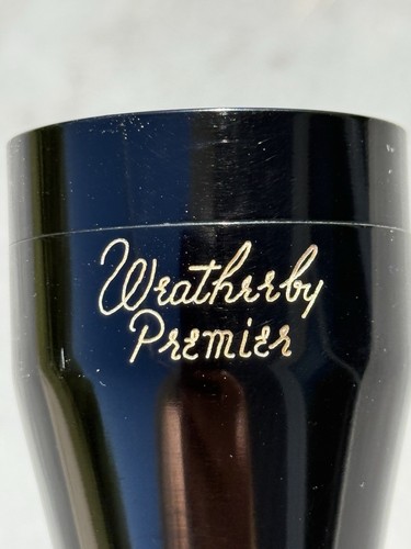 Weatherby 3X9X40 Premier Rifle Scope Japan Gloss Wide Duplex Reticle VINTAGE | eBay