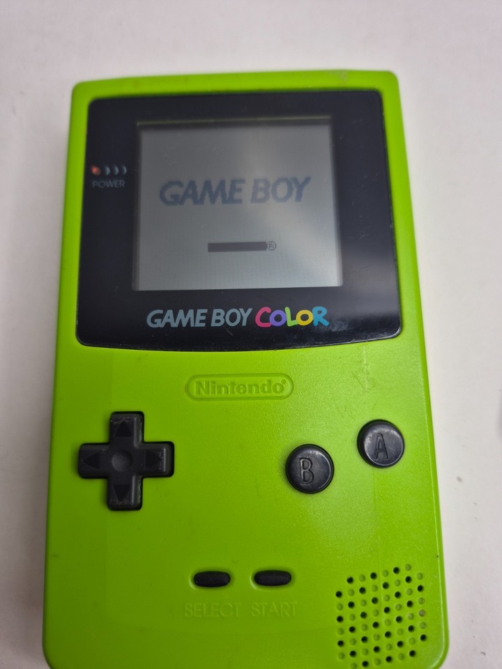 Nintendo Game Boy Color Console Works + 3 Video Games Tetris Pro BMX ...