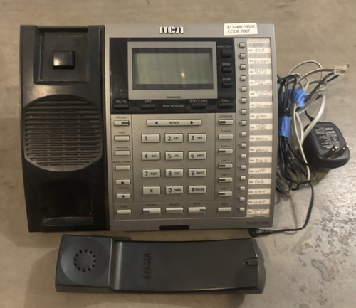 RCA Model 25414RE3-A Executive Series 4 Line System Phone With Caller ...