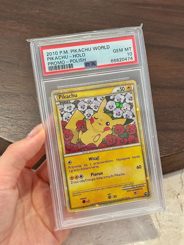 PSA10 2010 POKEMON PIKACHU WORLD PROMO POLISH PIKACHU-HOLO | eBay