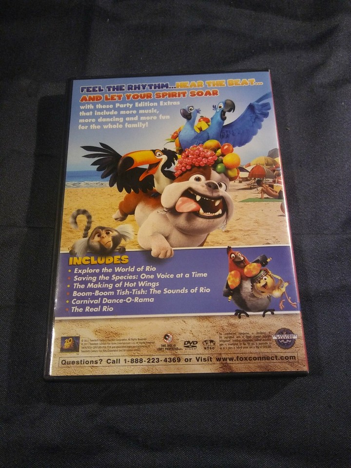 RIO Party Edition DVD Free Shipping! | eBay