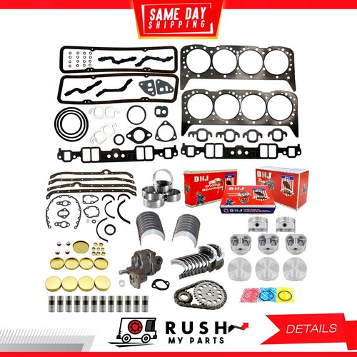67-80 Master Engine Rebuild Kit For Buick Chevrolet Bel 5.7L V8 OHV DNJ ...