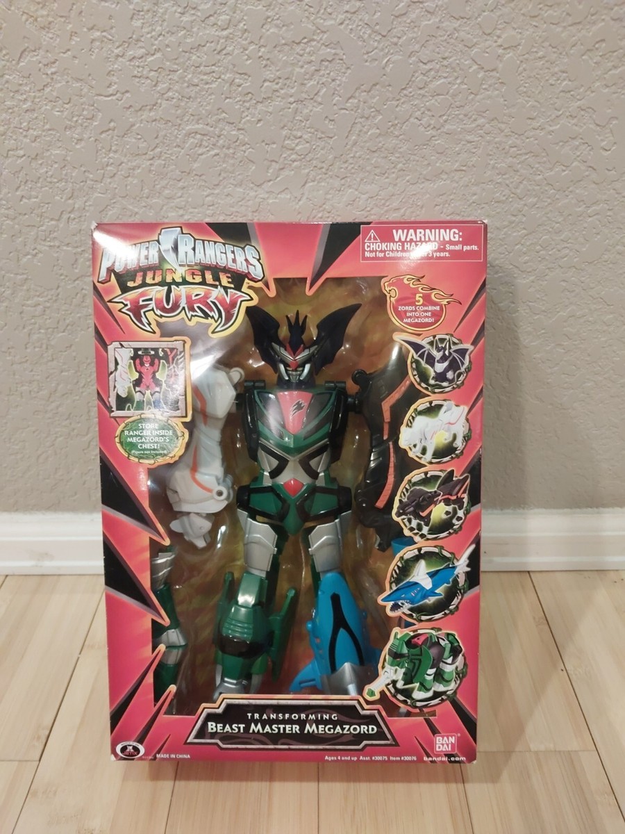 Power Rangers Jungle Fury Megazord Transformations