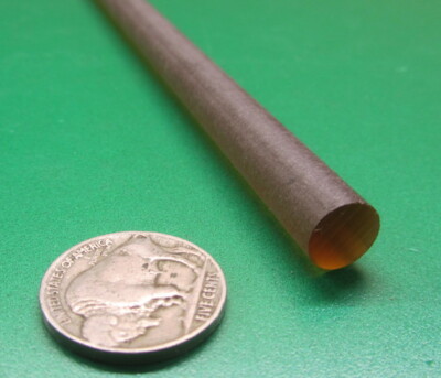 Ultem PEI Rod 1000-1000 Natural .375" (3/8") Diameter Rod x 4 Ft Long ...