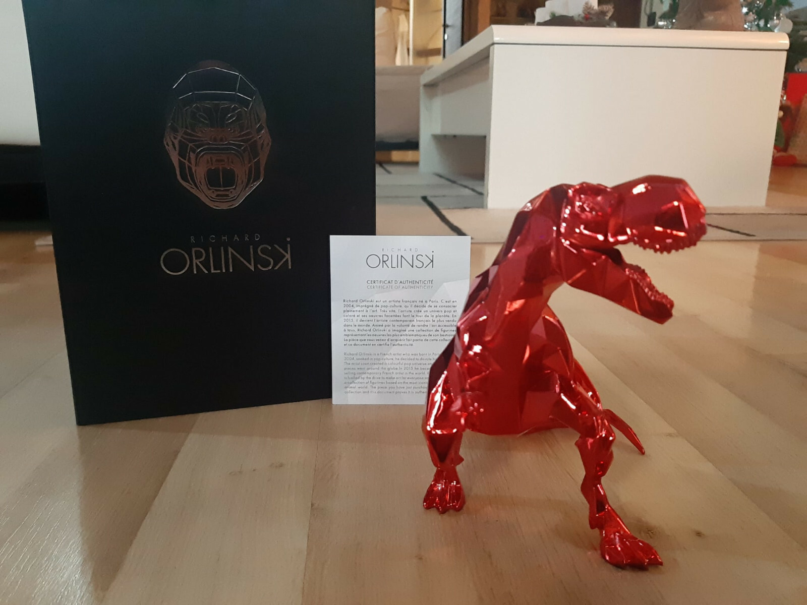 Richard ORLINSKI - T-REX SPIRIT - Red Limited Edition statue - figure ...