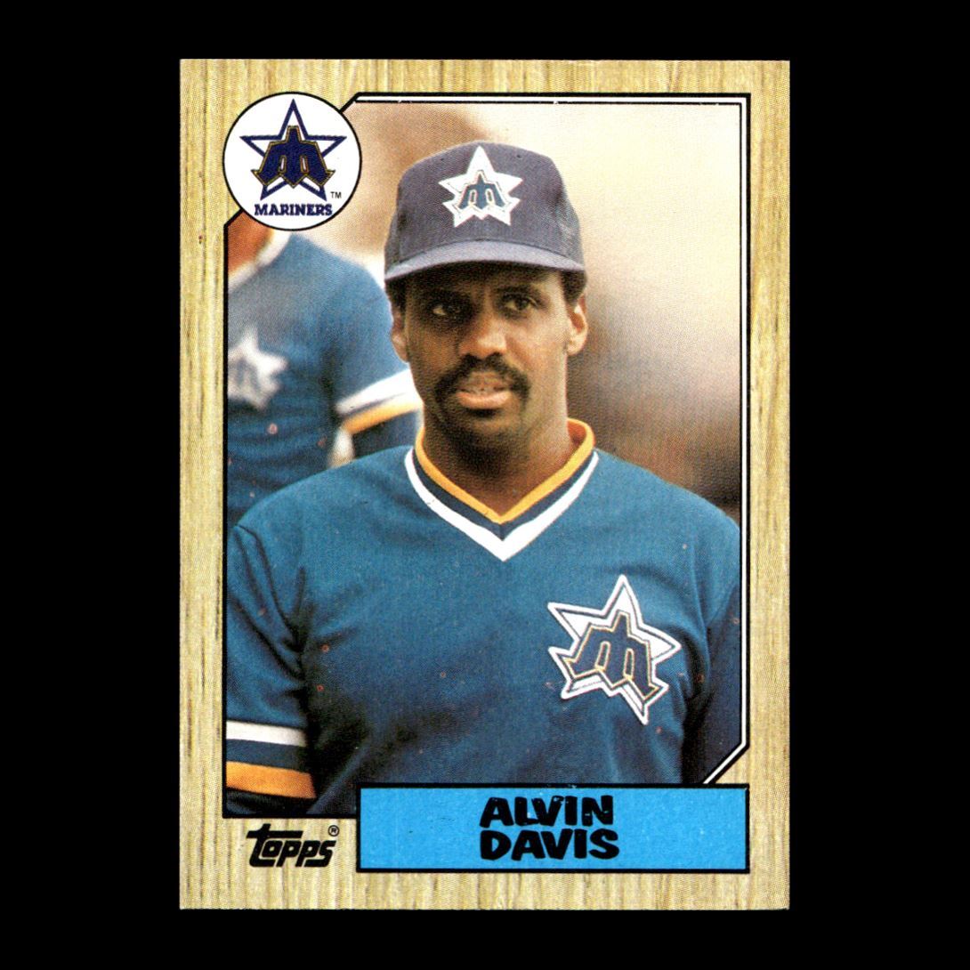 Alvin Davis 1987 Topps Seattle Mariners #235 Set Break R306 | eBay
