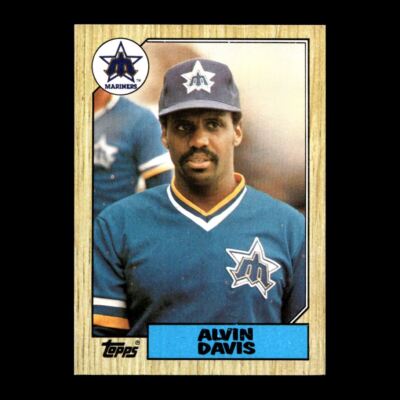 Alvin Davis 1987 Topps Seattle Mariners #235 Set Break R306 | eBay