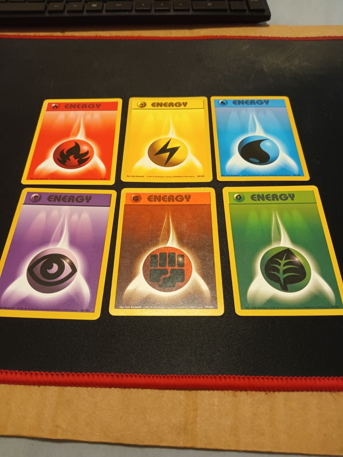 base set energy card Lots Of 6 | eBay
