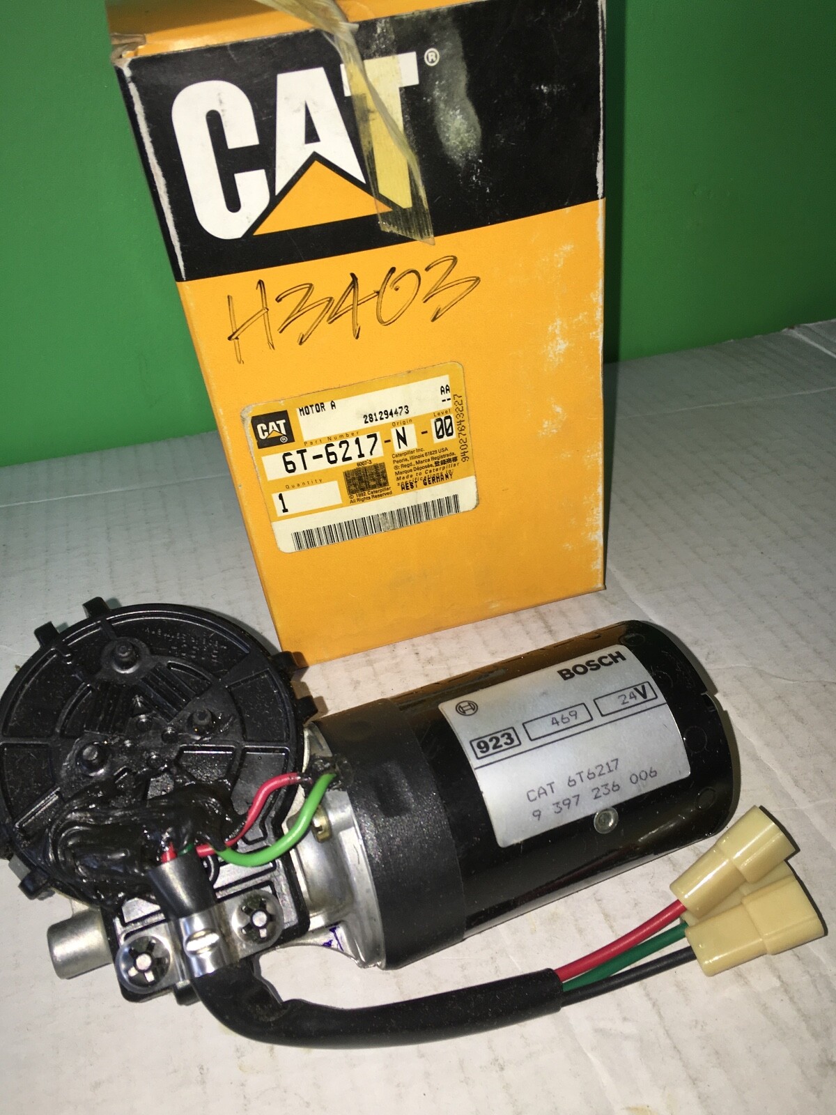 Genuine OEM Caterpillar Window Wiper Motor as 6T6217 for sale online | eBay