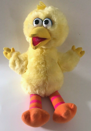 Sesame Street's Talk and Count Big Bird Plush Toy Tyco 16” VTG 1995 ...