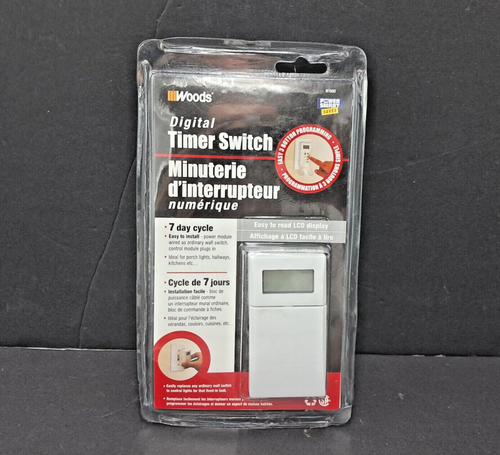 Woods Digital Timer Switch - N1600 -7 day Cycle | eBay
