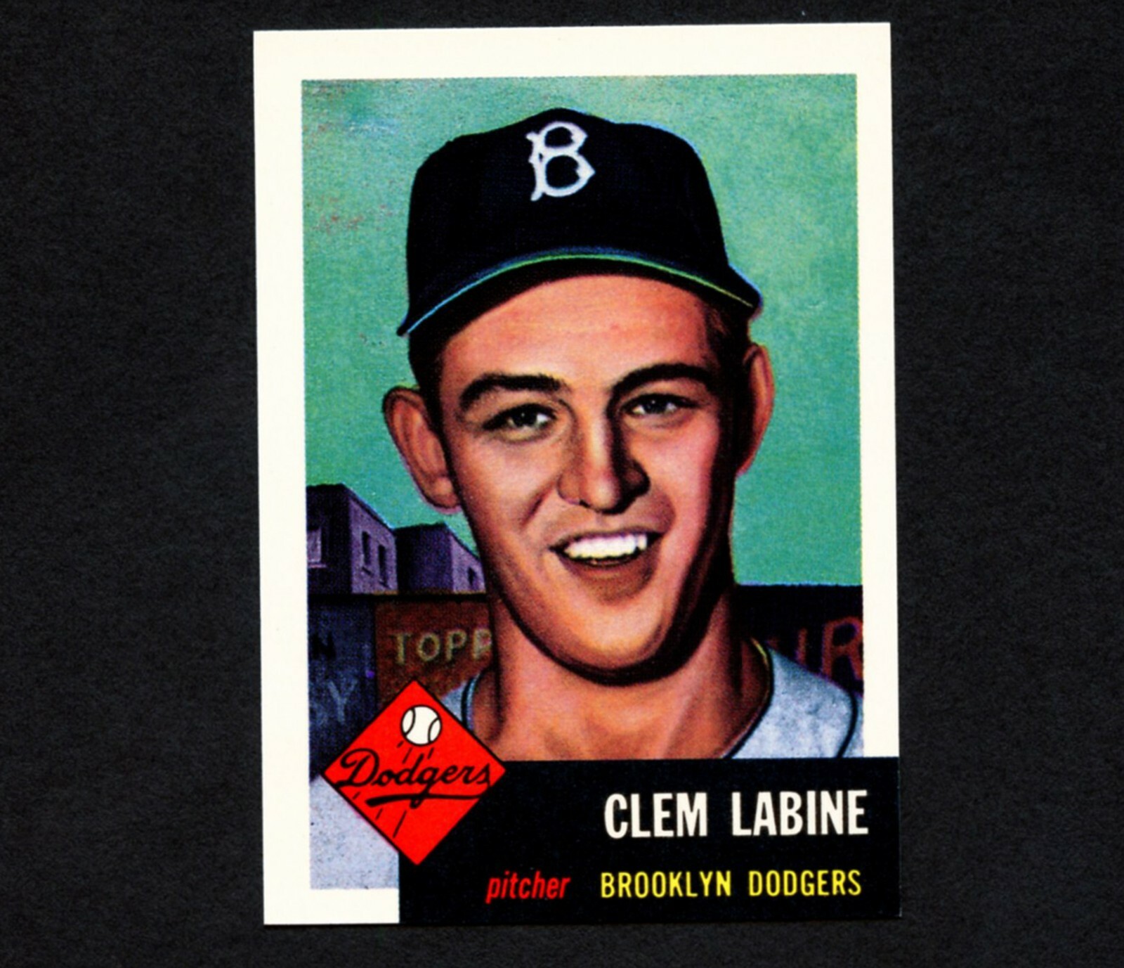 1991 Topps Archives The Ultimate 1953 Set Clem Labine #14 ~ Brooklyn ...