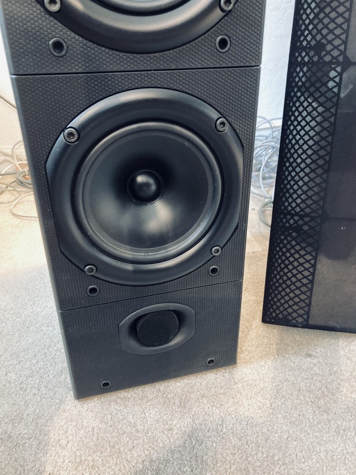 B&W-- Bowers & Wilkins-- DM 604 Loudspeakers (Pair)---3-way 4th-order ...