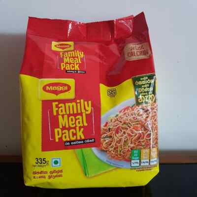 Maggi Family Pack 335g Best Quick Noodles Meal Calcium Instant ...