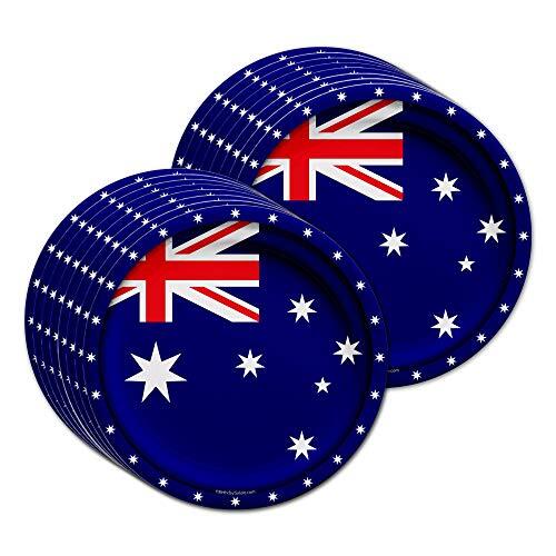 Australian Flag Australia Birthday Party Supplies Set Plates Napkins ...