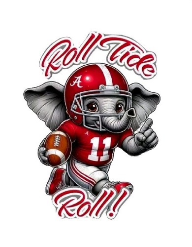 Alabama Crimson Tide Car Magnet Laminated Die Cut | eBay