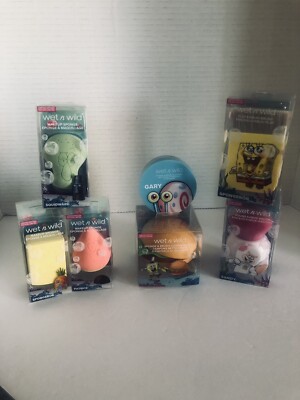Wet n Wild SpongeBob Squarepants Makeup Collection Set of 7 | eBay