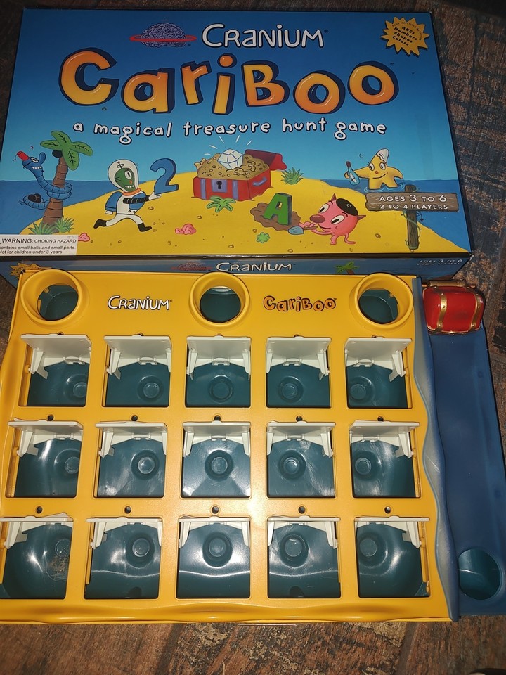 Cranium Cariboo Treasure Hunt Board Game Replacement Parts Game Board ...