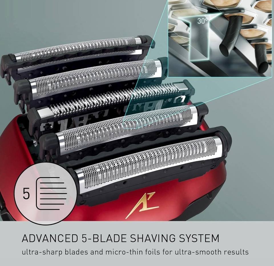 Panasonic ARC5 Electric Razor for Men with Pop-up Trimmer, Wet Dry 5 ...