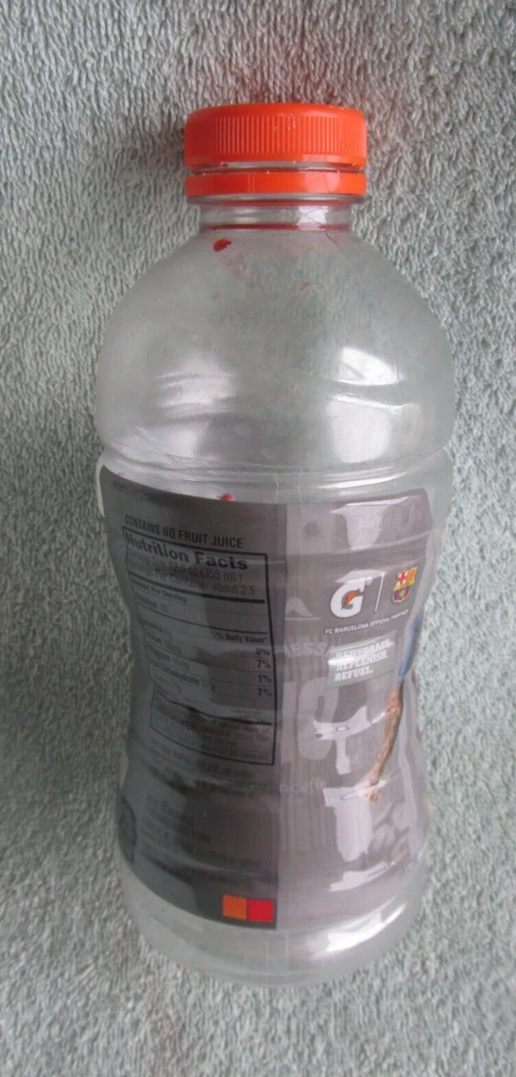 Empty Gatorade Bottle
