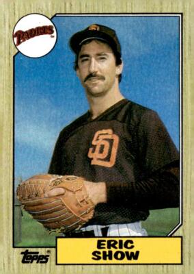 1987 Topps #730 Eric Show | eBay