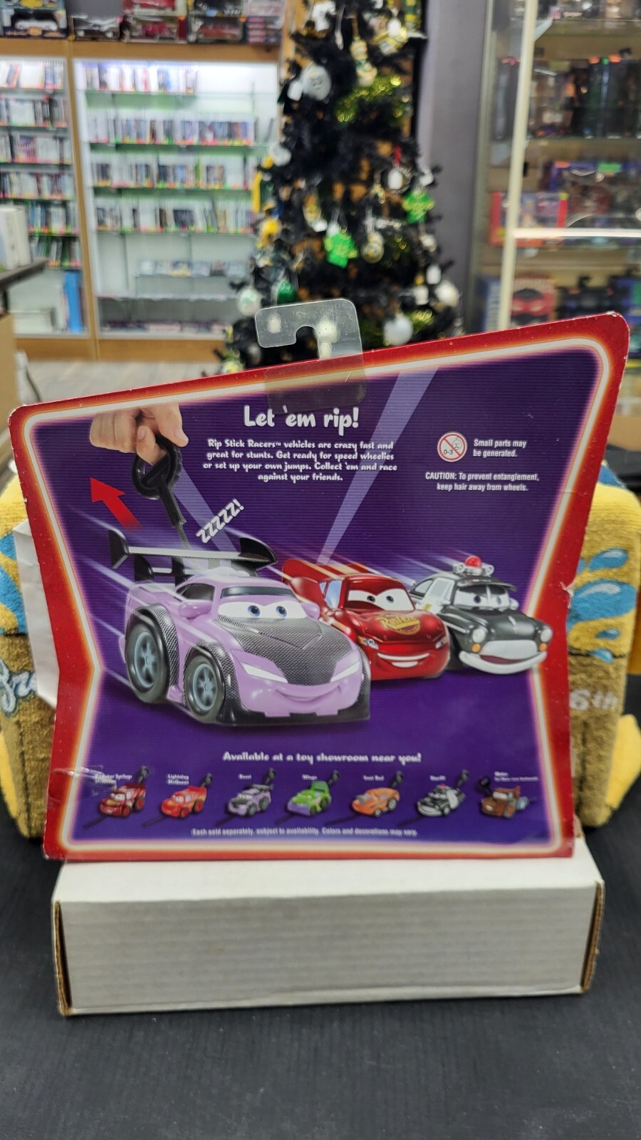 NIB BOOST SUPERCHARGED RIP STICK RACERS DISNEY PIXAR CARS TOY CAR TRUCK ...