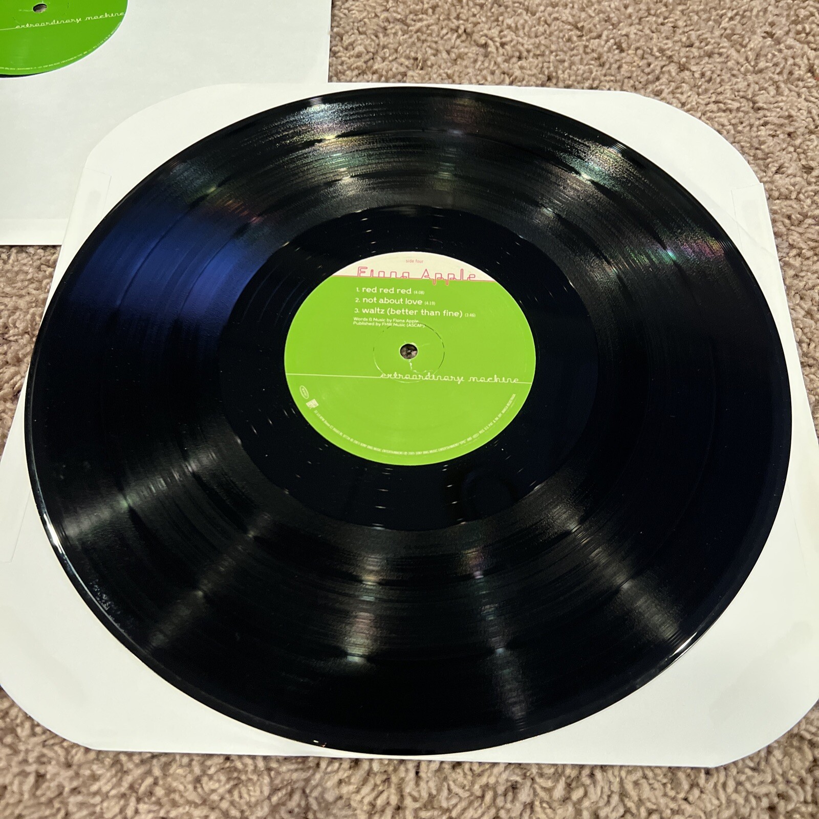 Fiona Apple – Extraordinary Machine (2005) LP 2x vinyl ORIGINAL Epic E2 ...