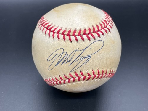 Mike Piazza "Vintage Early 1990s Full Signature" Signed Autographed ...