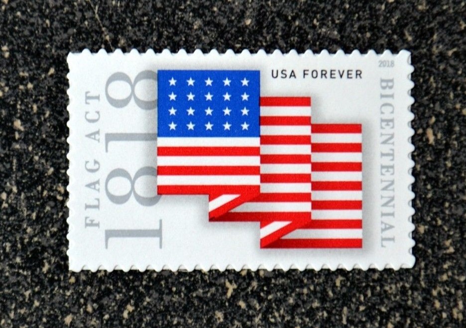 2018USA #5284 Forever Flag Act of 1818 Bicentennial Mint | eBay