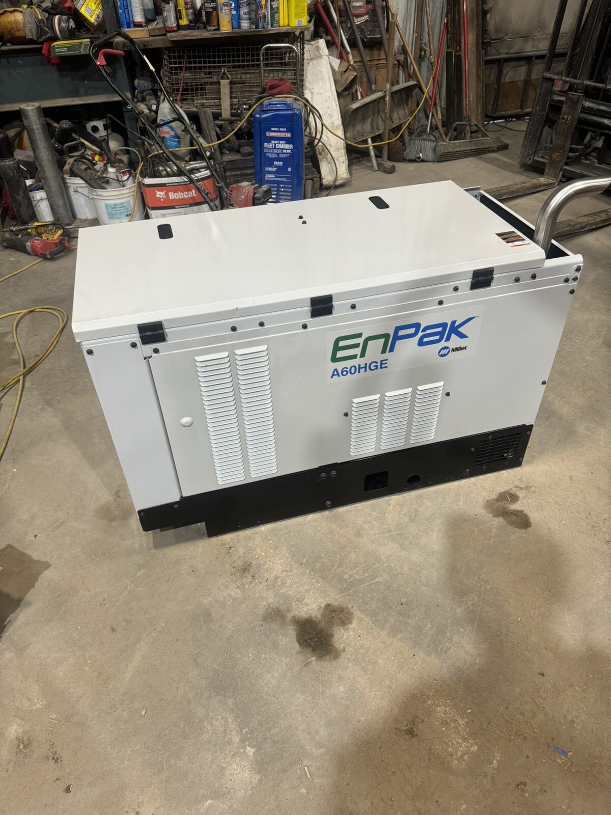 Miller Enpak A60 Air Compressor, Generator, Hydraulic Power Pack Kubota ...