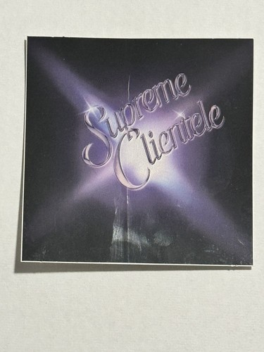 New Supreme New York Authentic Clientele Sony Music Sticker FW2020 ...