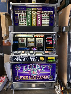 IGT S2000 Lucky Four Leaf Clover Slot MACHINE | eBay