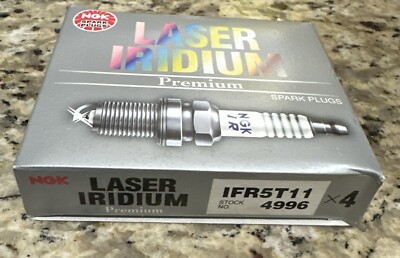 Set of 4 Genuine NGK Laser Iridium Spark Plug 4996 IFR5T11 | eBay