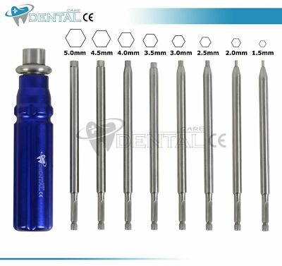 Orthopedic Bone Screwdriver set With Quick Coupling handle Surgical ...