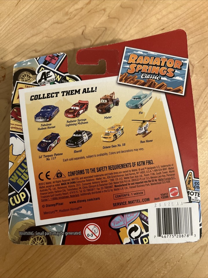 DISNEY PIXAR CARS RADIATOR SPRINGS CLASSIC N2O COLA NO. 68 TOYS R US ...