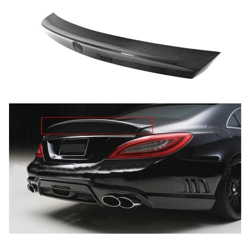 WD Real Carbon Fiber Rear Spoiler Wing For Mercedes Benz CLS Class W218 ...