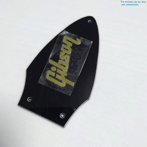Truss Rod Cover Pickguard Black with Decal for Gibson Flying V Guitar ...