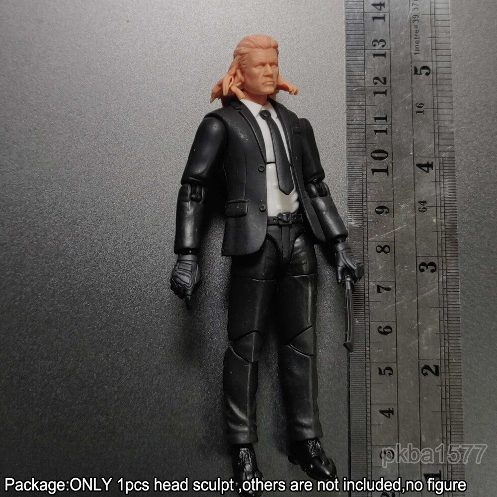 Unpainted 1/18 Braveheart William Wallace Head Sculpt Man Head For 3.75 ...