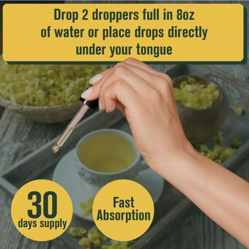 Mullein Leaf Extract Drops 60ml Lung Cleanse Respiratory Herbal Drop ...