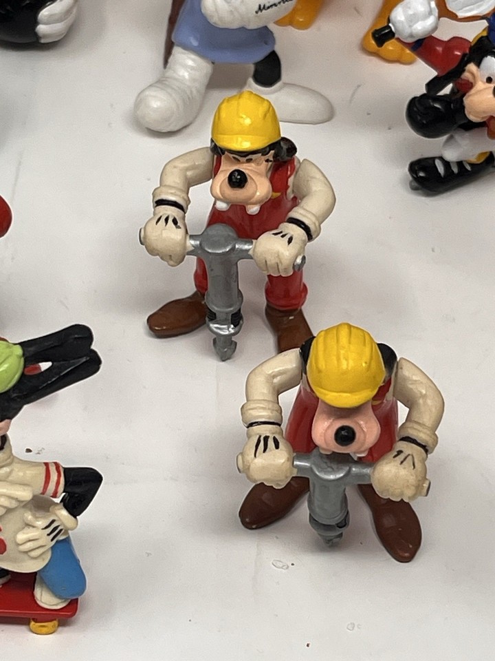 Lot Of 48 Vintage Disney Goofy PVC Figures Bully Bullyland Applause ...