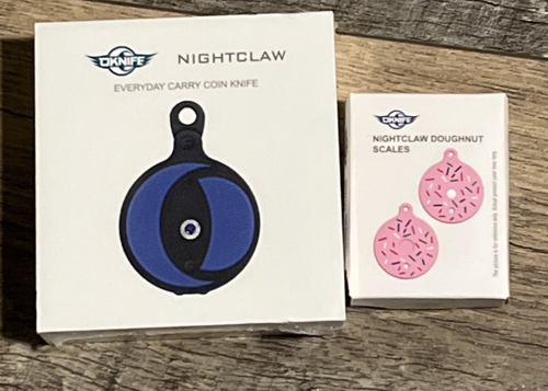 Olight Oknife Nightclaw Folding Knife and set of Nightclaw Doughnut Scales | eBay
