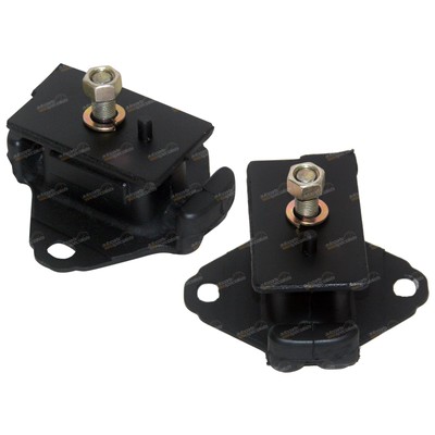 2x Front Rubber Engine Mounts for Toyota Hilux KZN165 99-05 1KZ-TE 3.0L ...