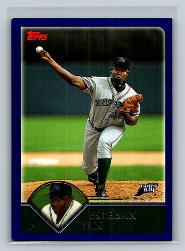 2003 Topps #125 Esteban Yan Tampa Bay Devil Rays Baseball Card | eBay
