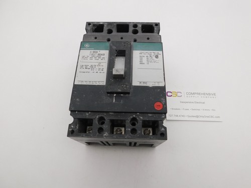 THED136030 - GE 30A AMP 3P POLE 600V 25kA@480V BOLT ON CIRCUIT BREAKER ...