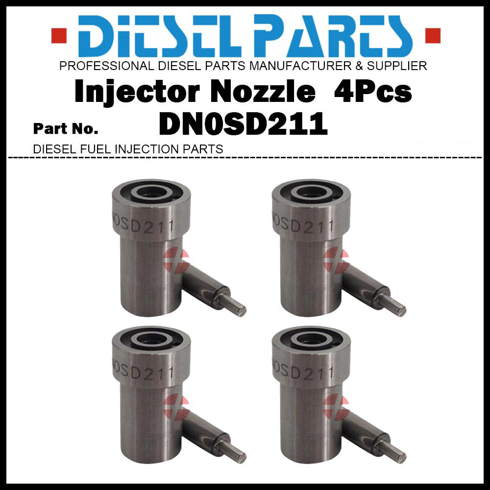 4x Diesel Injector Nozzle Tip DN0SD211 for Nissan Patrol 3.3D SD33 ...